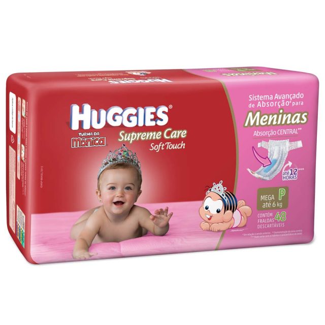 Fralda Huggies Supreme Care Soft Touch Meninos e Meninas saiu de linha ...